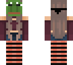 Witch pepe skin | Minecraft Skin