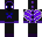 endie with hood shadow on face | Minecraft Skin