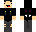 Black dragon | Minecraft Skin