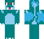 shiny mega charizard x | Minecraft Skin