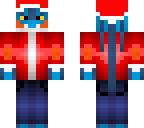 Christmas Swampert | Minecraft Skin