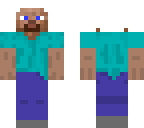 Official White Haired steve | Minecraft Skin