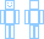 blue stickman | Minecraft Skin