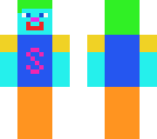 Neon Steve | Minecraft Skin