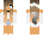 Cute Blonde Werewolf | Minecraft Skin