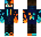 Fire and Ice Werewolf | Minecraft Skin