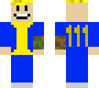 Vault Boy Fallout | Minecraft Skin