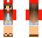 Chibi Mario Girl | Minecraft Skin