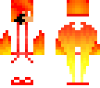 Half Demon Phoenix Boy | Minecraft Skin
