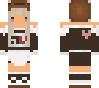 Nutella Maid Chibi | Minecraft Skin