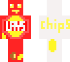 Lays naturel potato chips | Minecraft Skin