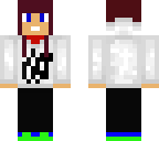 Burgundy Trapper Hat | Minecraft Skin