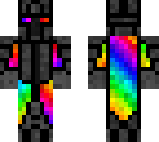 Rainbow knight Remade | Minecraft Skin