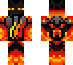 Lava Mob Soldier | Minecraft Skin