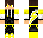 yellow Lightning PvP | Minecraft Skin