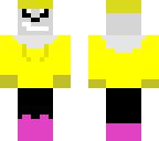 yellow winter saneeees | Minecraft Skin