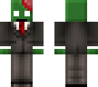 Pixel Zombie Suit | Minecraft Skin