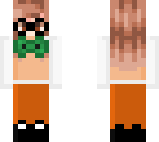 Rowlet Girl | Minecraft Skin