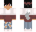 Added wolf tail | Minecraft Skin