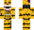 NightMare Yellow Bear | Minecraft Skin