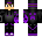 Purple Fire | Minecraft Skin