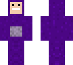 Purple Telly tubby derp | Minecraft Skin