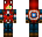 mogi as captain america | Minecraft Skin