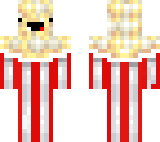 Super Red POPCORN | Minecraft Skin