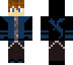 blue hacker | Minecraft Skin