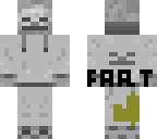 Farting Skeleton | Minecraft Skin