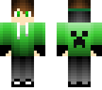 Green Gamer Boy | Minecraft Skin