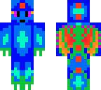 RainWing Dragon | Minecraft Skin