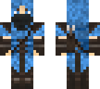 blue assassin | Minecraft Skin