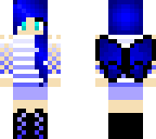 blue fairy | Minecraft Skin