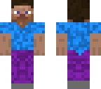 Different Color Steve | Minecraft Skin
