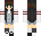 Cute Asian Girl | Minecraft Skin