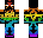 FIXED RAINBOW HEROBRINE CORRUPTION | Minecraft Skin