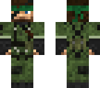 MGS3 Snake | Minecraft Skin