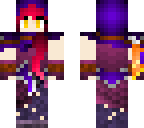 Xayah | Minecraft Skin