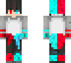 half fire half ice | Minecraft Skin