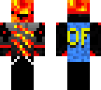 Optifine blue | Minecraft Skin