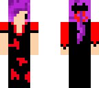 Blood splatterd dress | Minecraft Skin