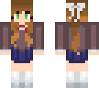 Just Monika | Minecraft Skin