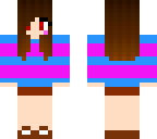 Underswap Frisk | Minecraft Skin