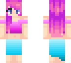 Cute Beach Girl | Minecraft Skin
