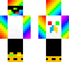 MLG Rainbow | Minecraft Skin