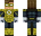 Sinestro Corps Hal Jordan | Minecraft Skin