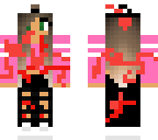 Bleeding girl | Minecraft Skin