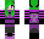 Invader Tak Girl Outfit | Minecraft Skin