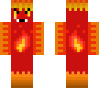 the fire king | Minecraft Skin